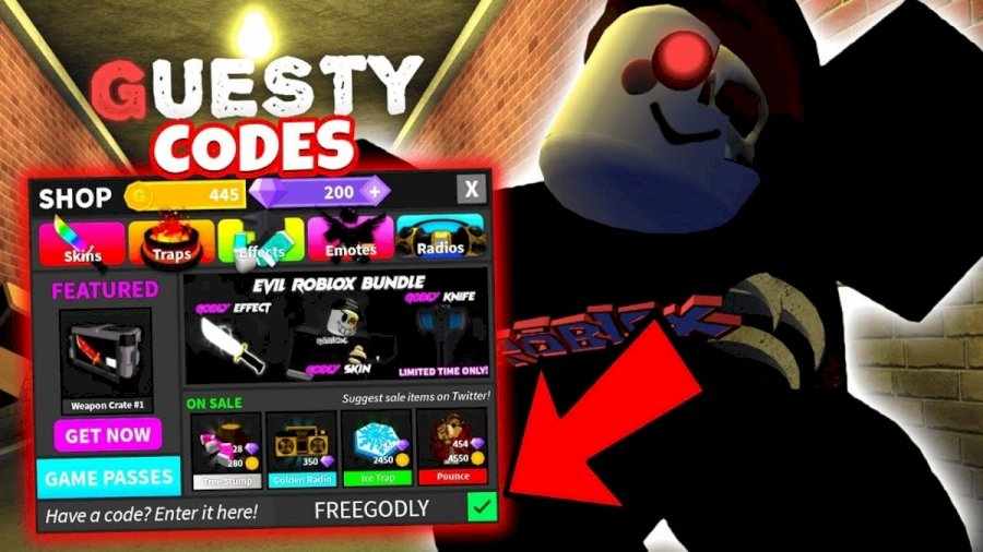 Guesty Roblox Active Codes - FreeRewards